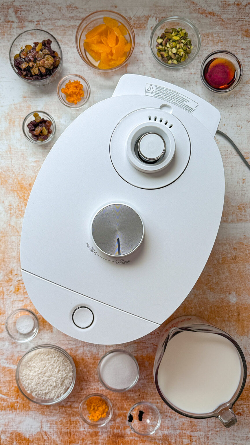 Rice Cooker Rum Raisin Rice Pudding - Yu Can Cook