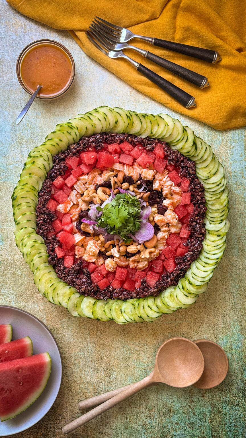 Flavorful Asian Multigrain Salad Recipe - Yu Can Cook
